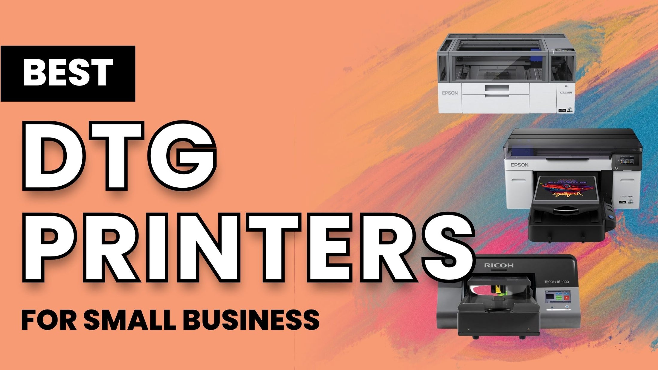 4 Best DTG Printers for Small Business in 2025 (Our Shortlist)