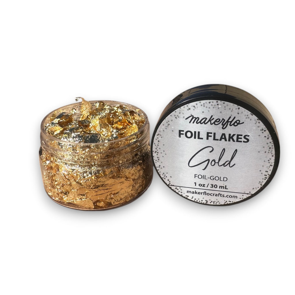 Metallic Gilding Foil Flakes for Resin Crafting