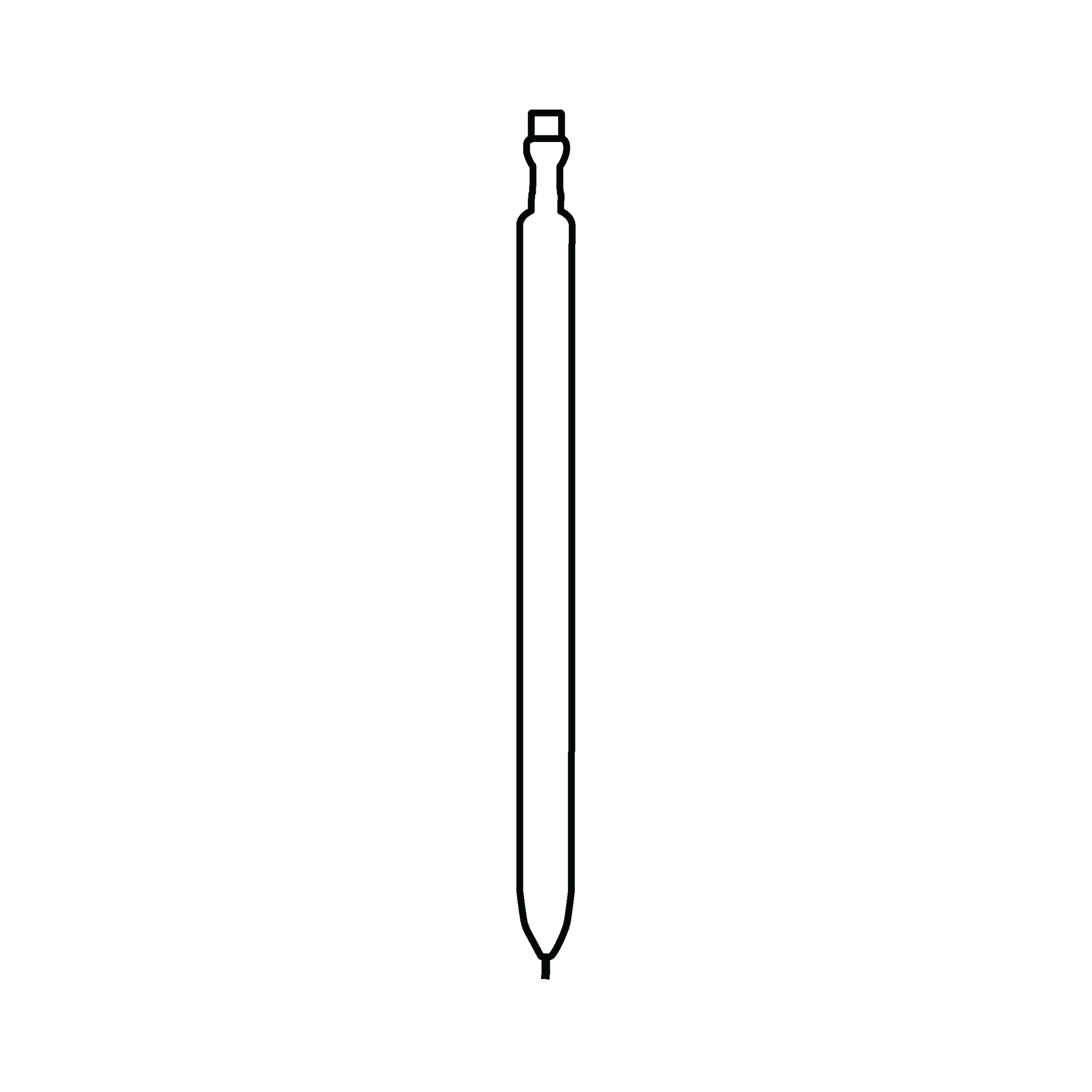 Stainless Steel Mechanical Pencil, Craft with Epoxy