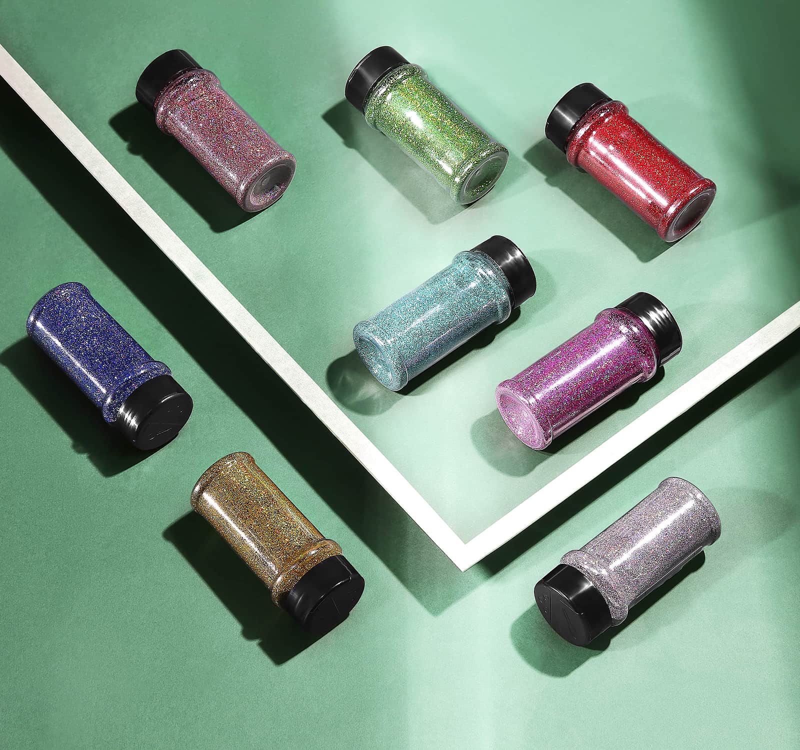 Gold Glitter, Gold Jewel Toned Craft Glitters